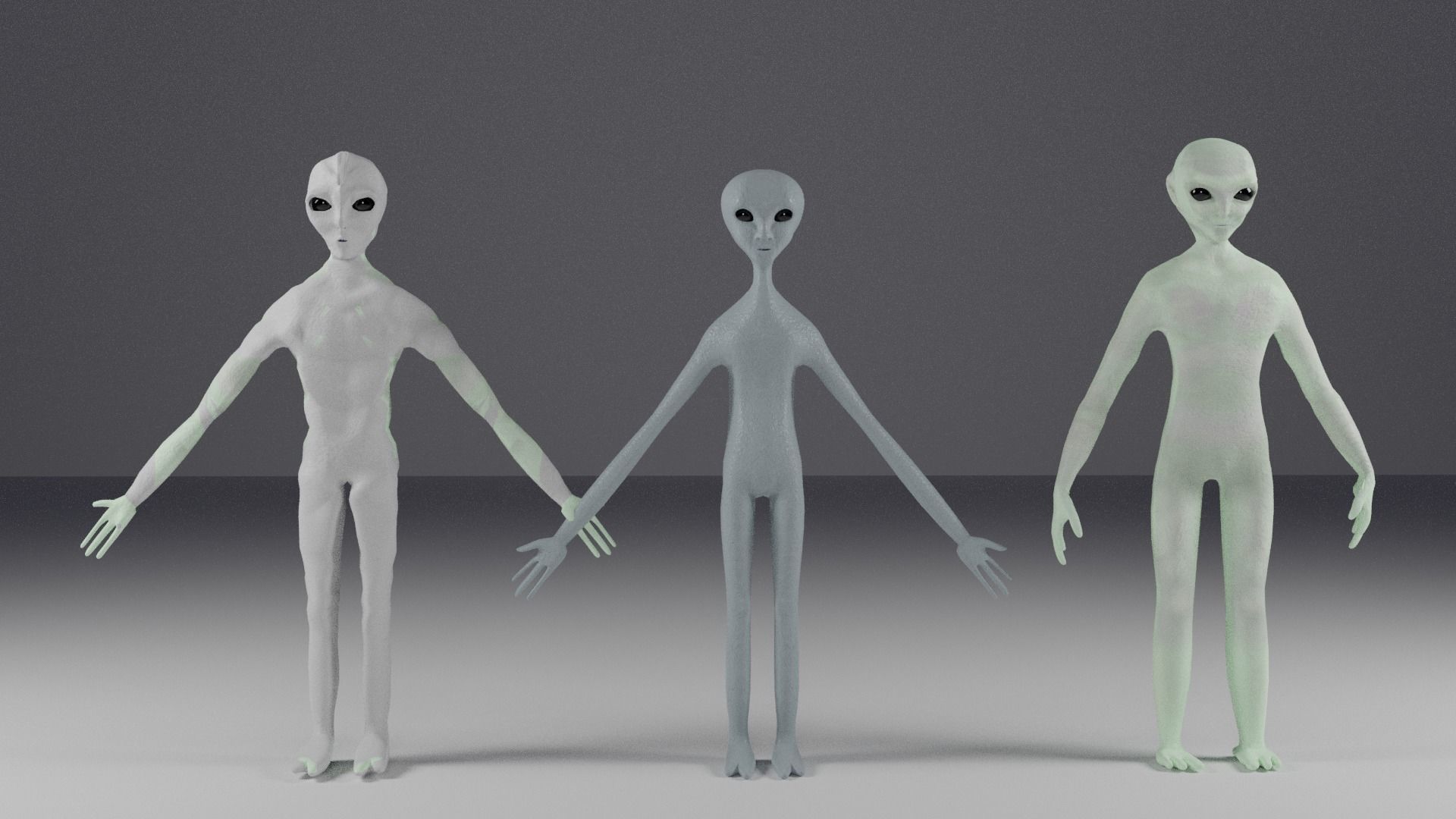 Aliens 3D model rigged | CGTrader