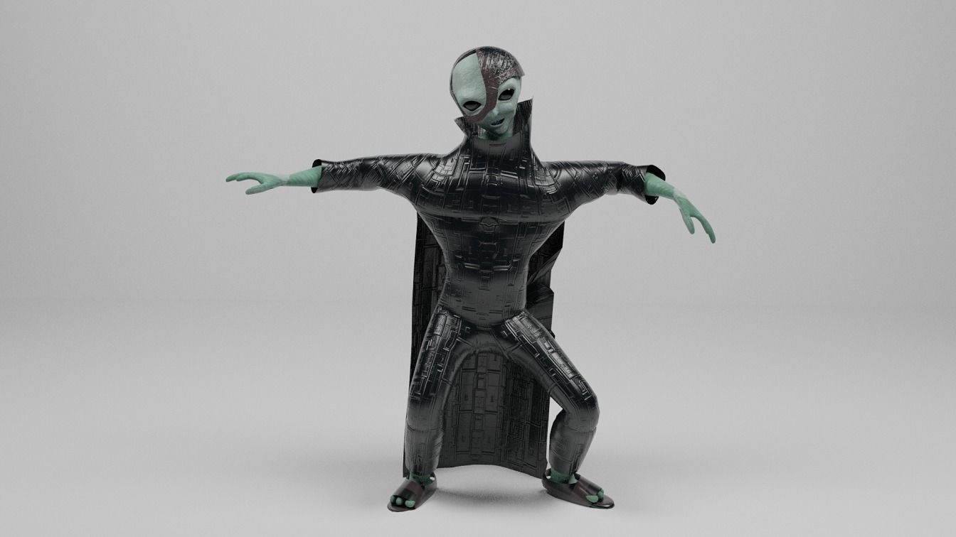 Aliens 3D model rigged | CGTrader
