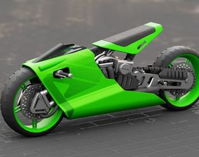 Rigged Motorcycle 3D Models | CGTrader