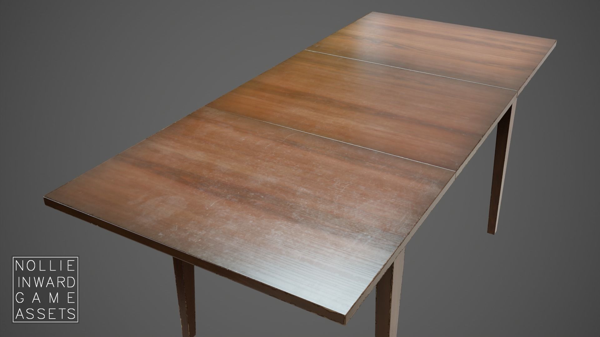 3D model Soviet Table Variant 1 Brown VR / AR / low-poly | CGTrader