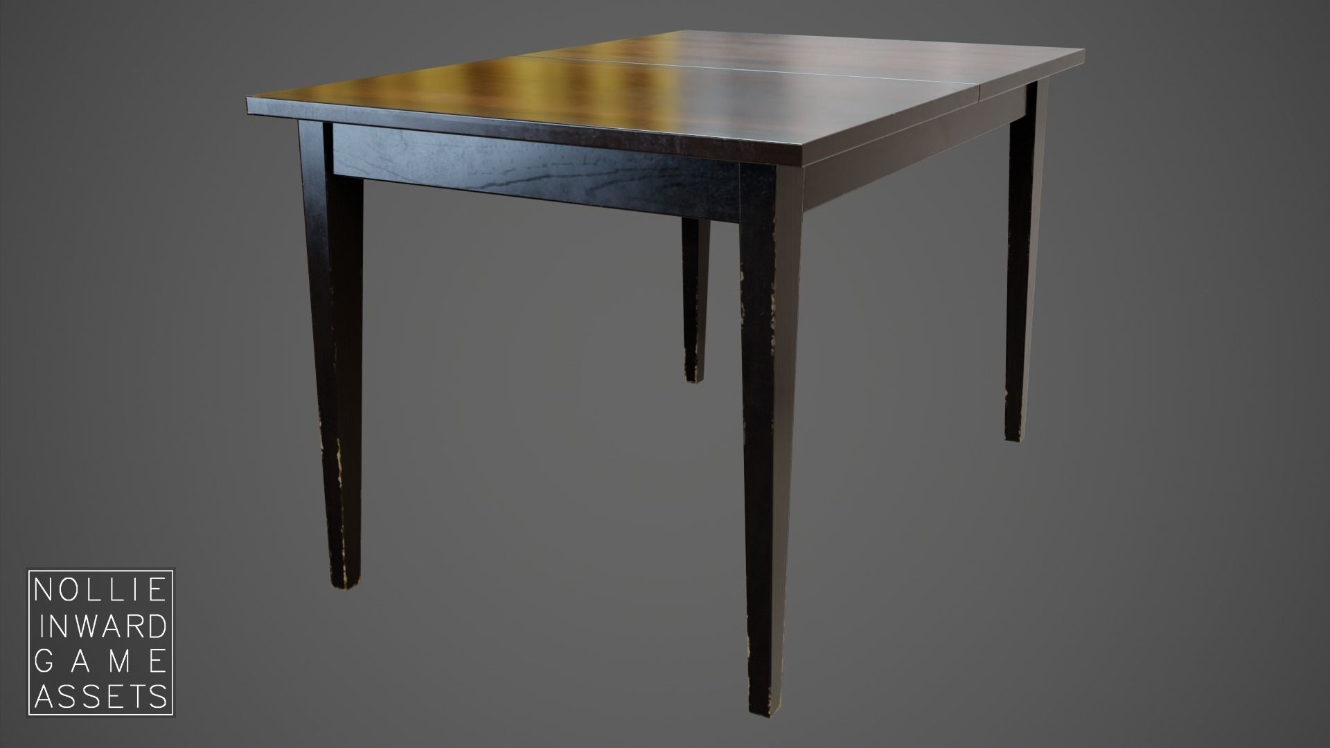 3D model Soviet Table Variant 1 Dark VR / AR / low-poly | CGTrader