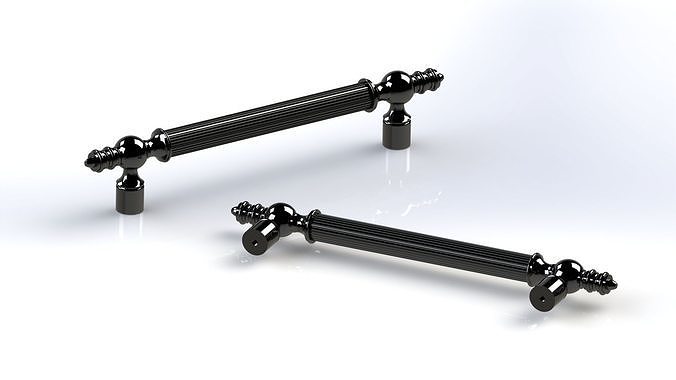 Classic Pull Handle Model A 3D model | CGTrader
