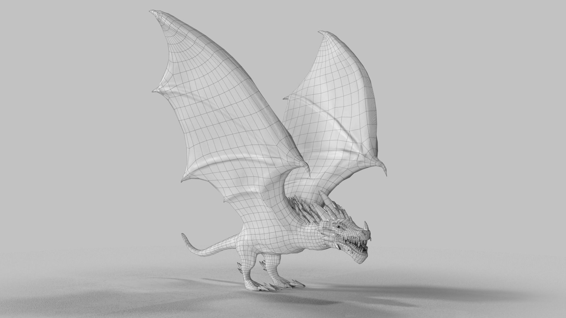 3D model Crystal Dragons VR / AR / low-poly | CGTrader