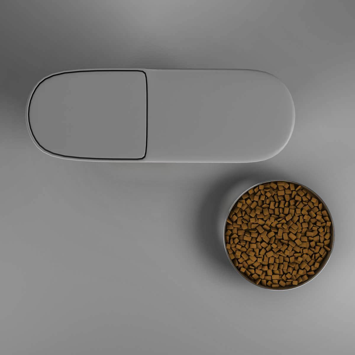 Cat food 3D model | CGTrader