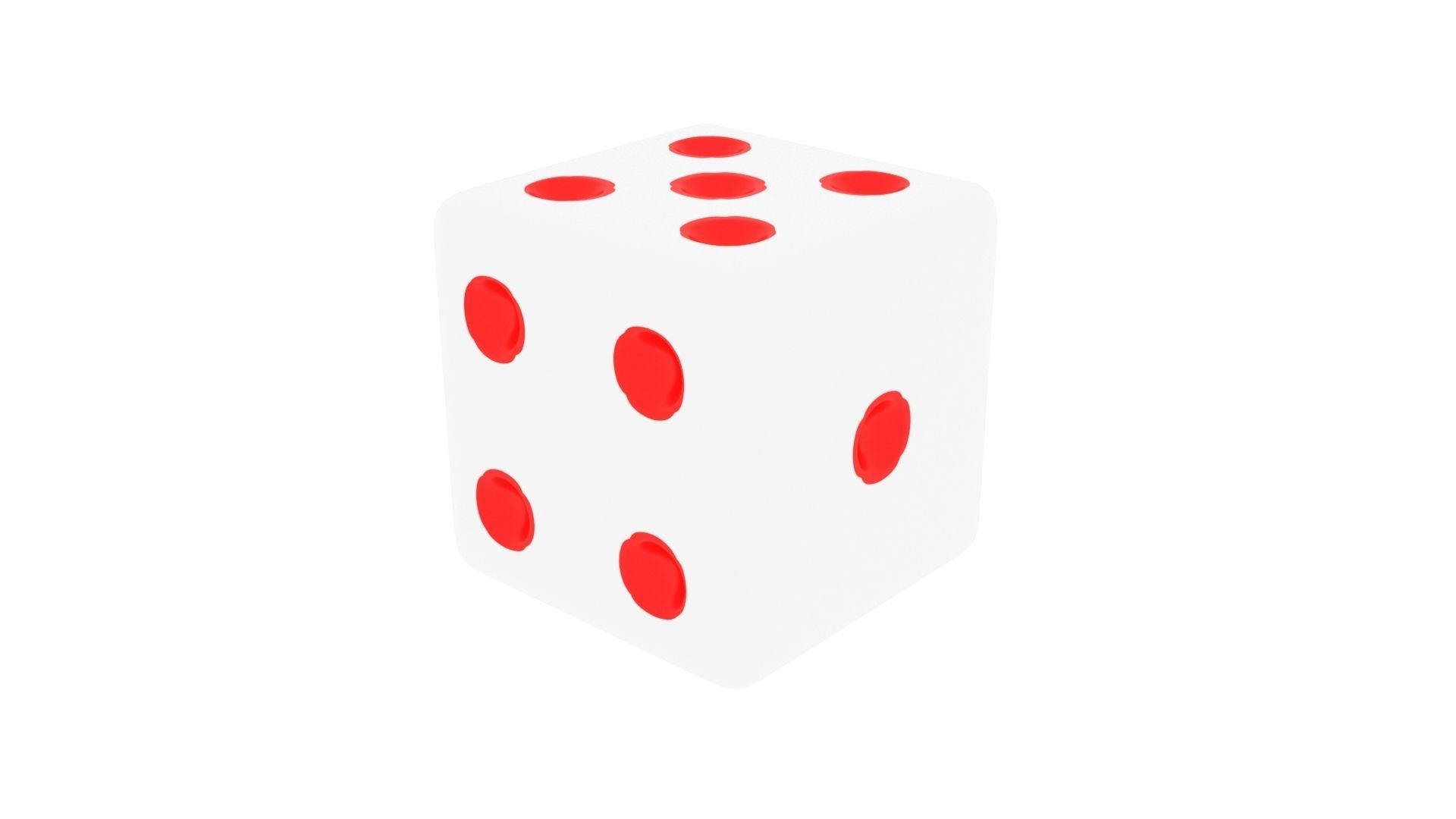 6 Edged Dices 3D model 3D printable | CGTrader