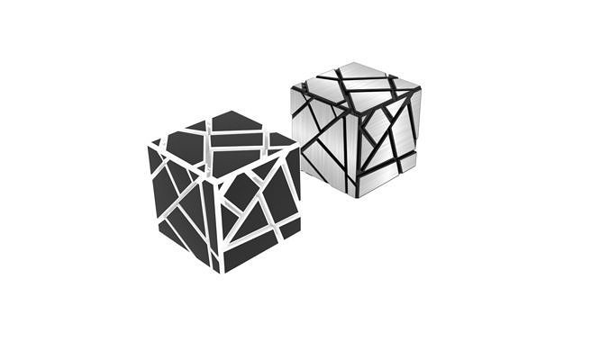 Ghost Cubes 3D model | CGTrader