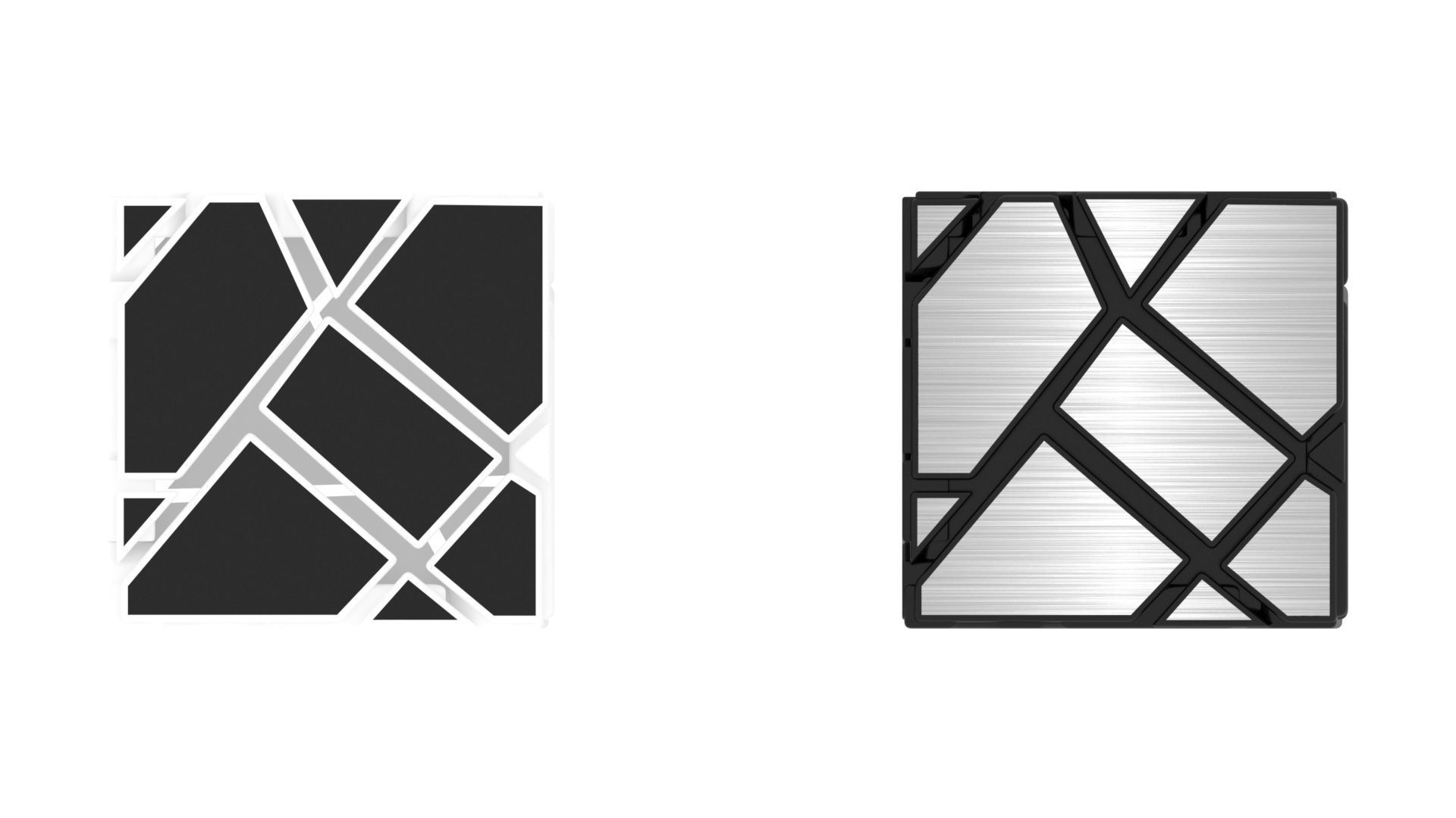Ghost Cubes 3D model | CGTrader