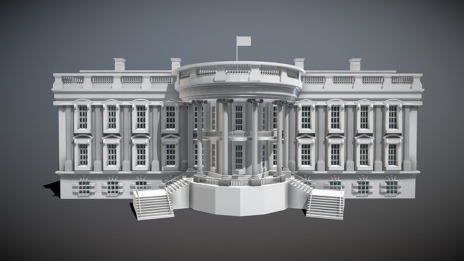 White House 3D model | CGTrader