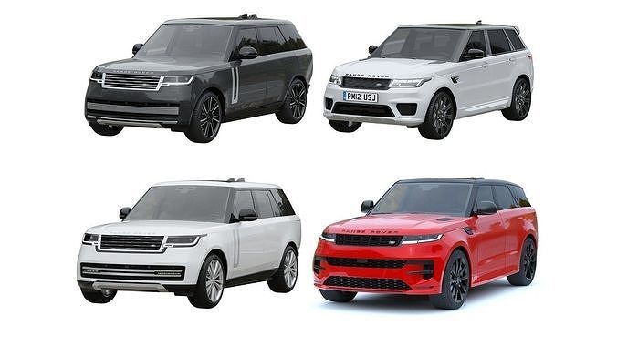 Range Rover collection | CGTrader