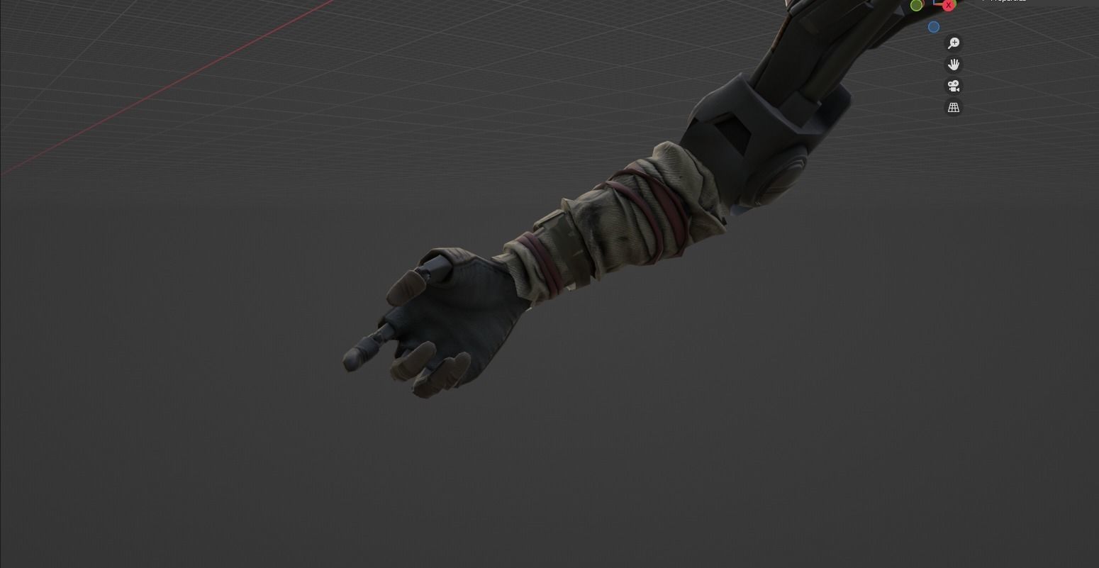 FPS Arms free VR / AR / low-poly 3D model rigged | CGTrader