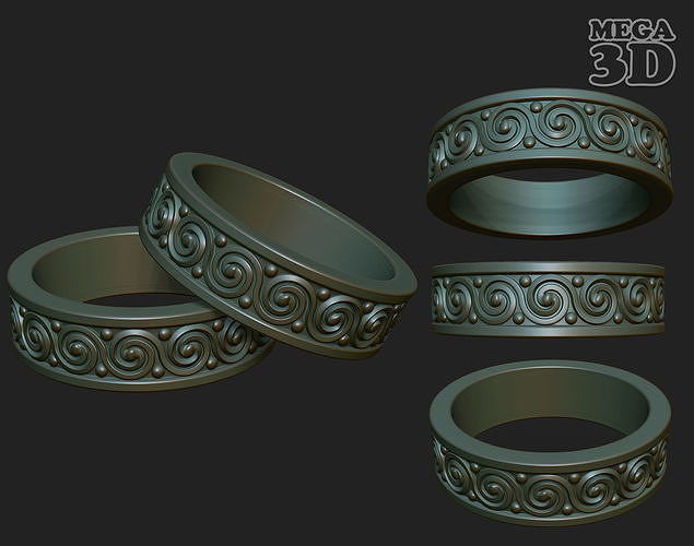 Ring 220904 3D model 3D printable | CGTrader