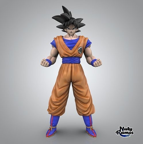 GOKU dragon ball 3D model 3D printable | CGTrader