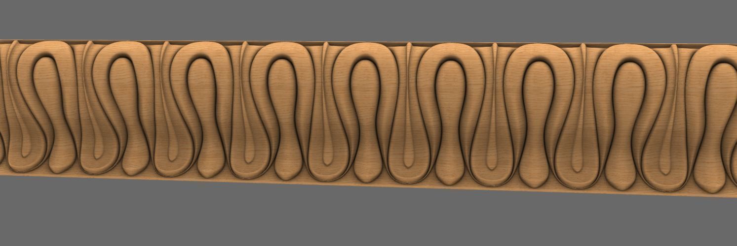 Moulding 3D model 3D model 3D printable | CGTrader