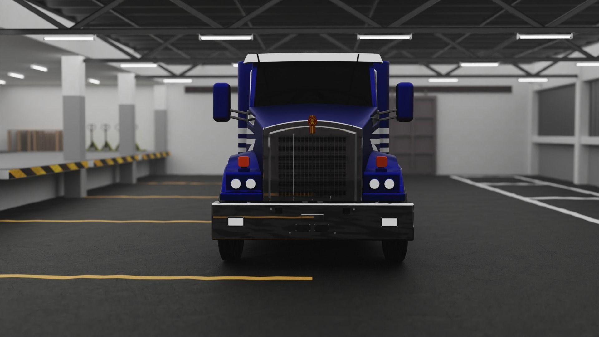 Kenworth T410SAR Truck Model Design 3D model 3D printable | CGTrader