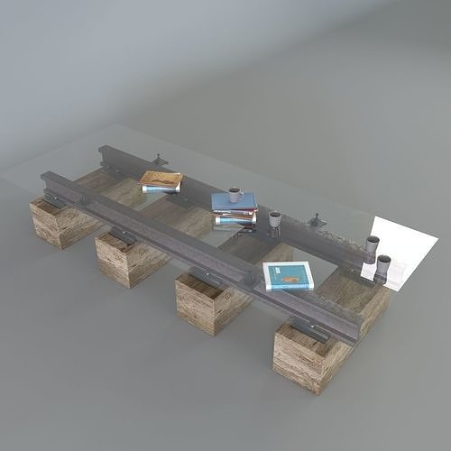 Rail Table 3D model | CGTrader