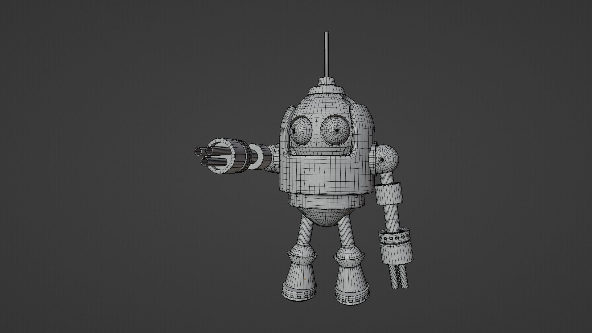 Fighting Robot 3D model | CGTrader