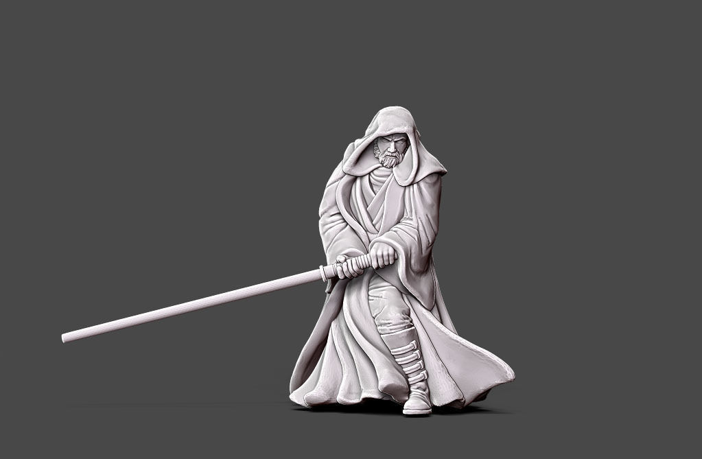 Light adept - 35mm scale 3D model 3D printable | CGTrader