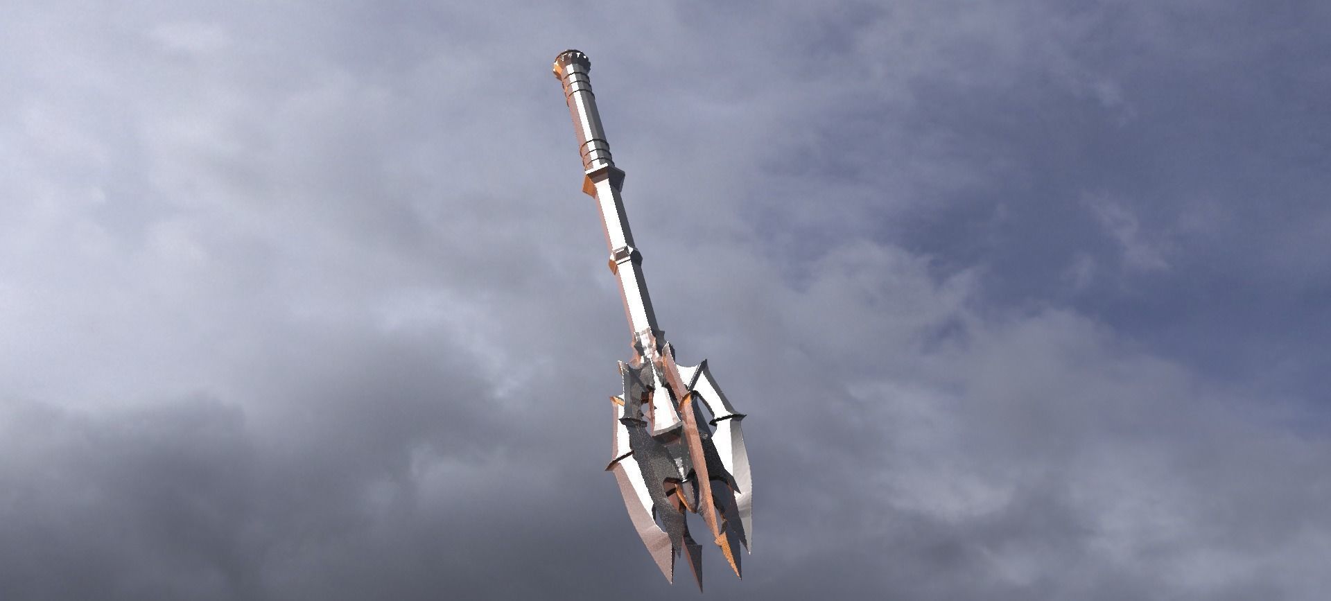 Saurons Mace 3D model | CGTrader