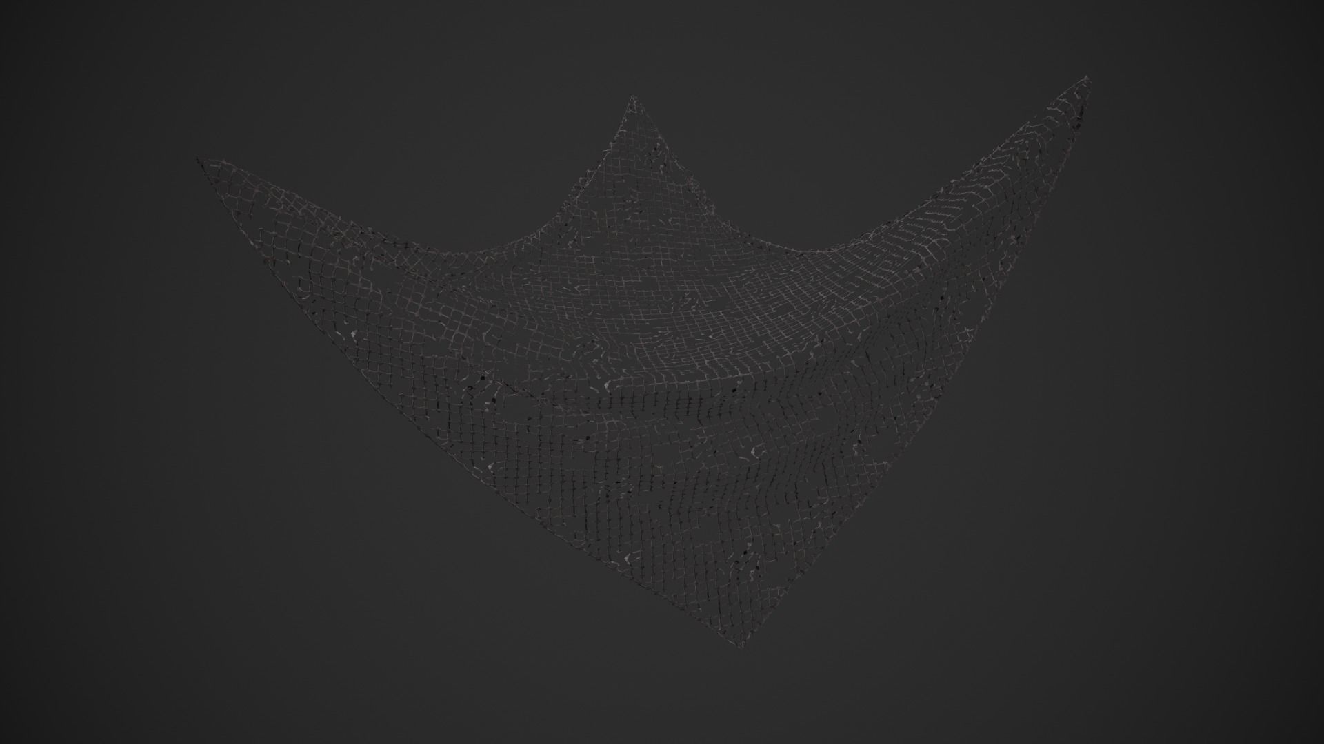 3D model Fishing Net - Intact and Damaged VR / AR / low-poly | CGTrader