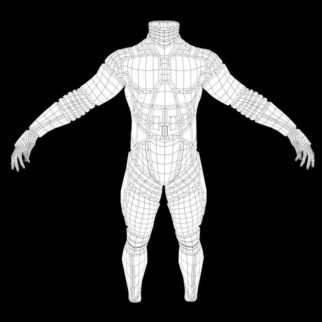 3D model Sci-Fi Super Soldier VR / AR / low-poly | CGTrader