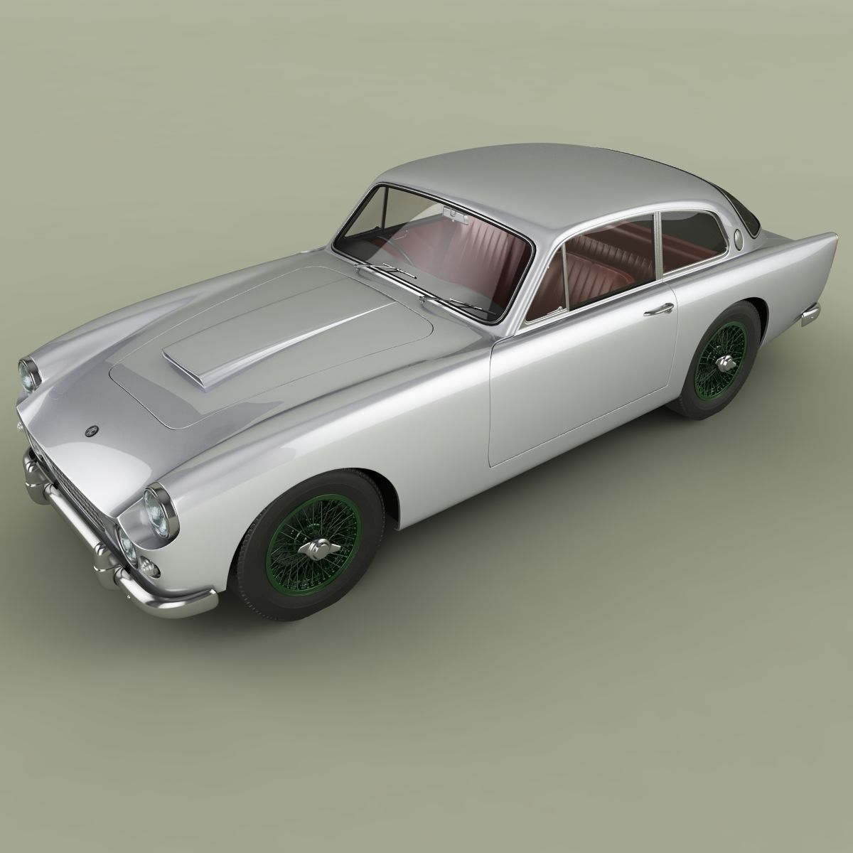 AC Greyhound Coupe 3D model | CGTrader