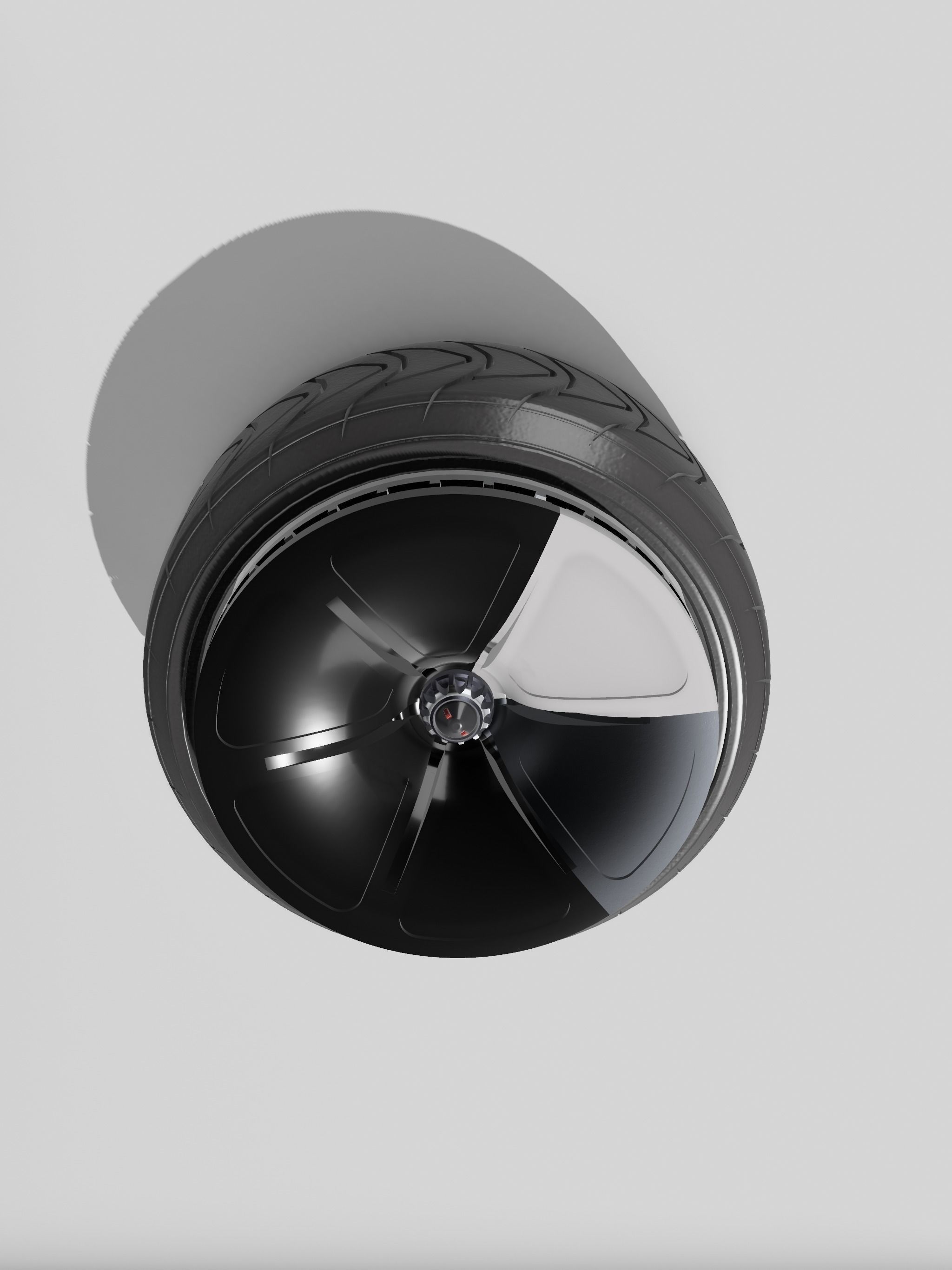20inch HEX FANs Concave Wheel w Tires 3D model 3D printable | CGTrader