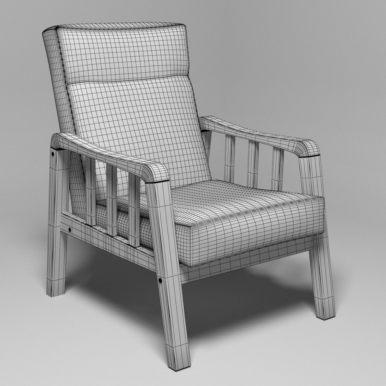 1 seater sofa chair 3D model | CGTrader