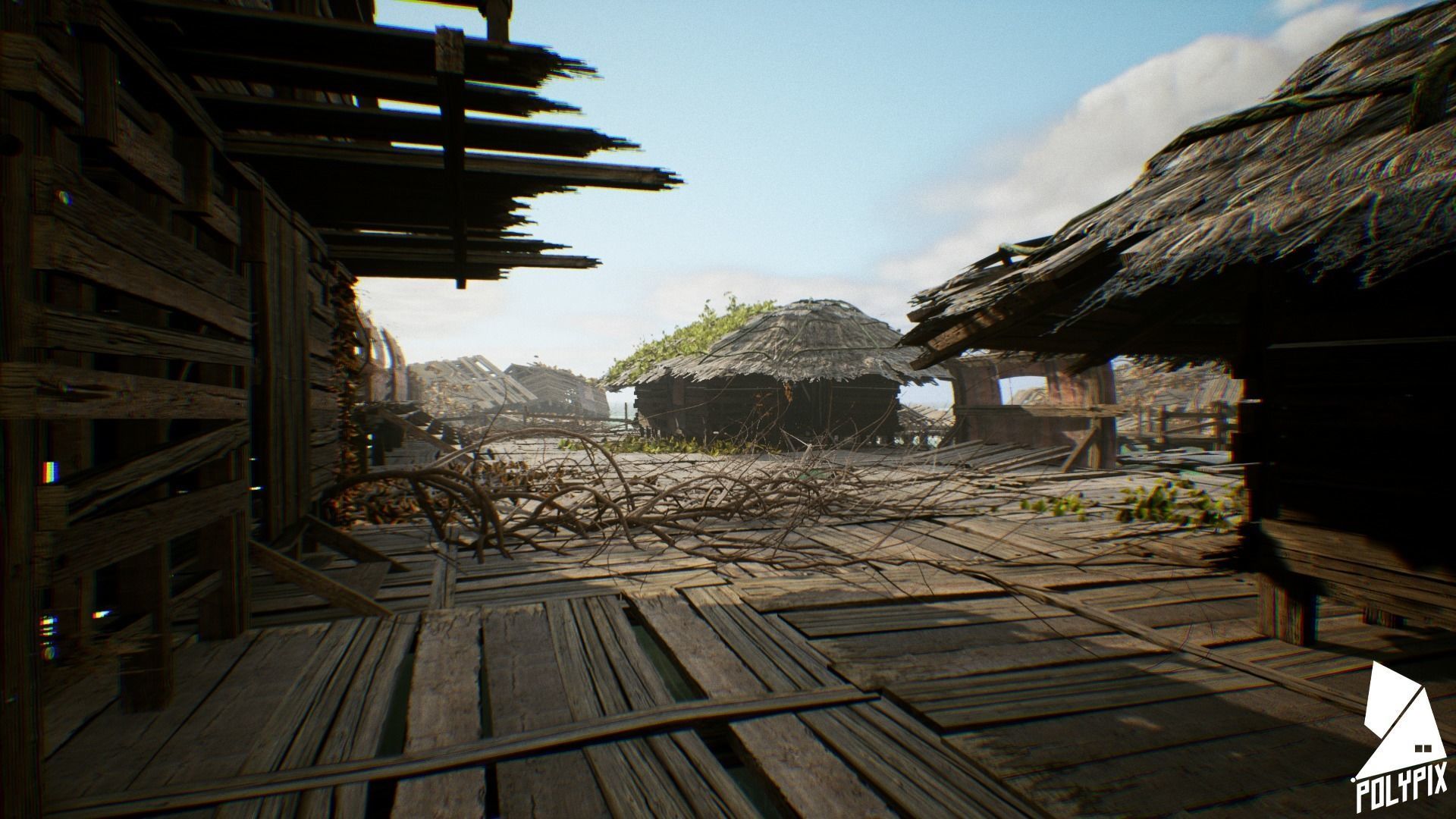 3D model Slum Island VR / AR / low-poly rigged animated | CGTrader