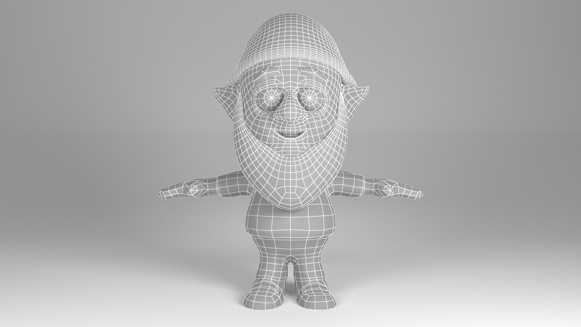 3D model Bearded Dwarf model VR / AR / low-poly | CGTrader