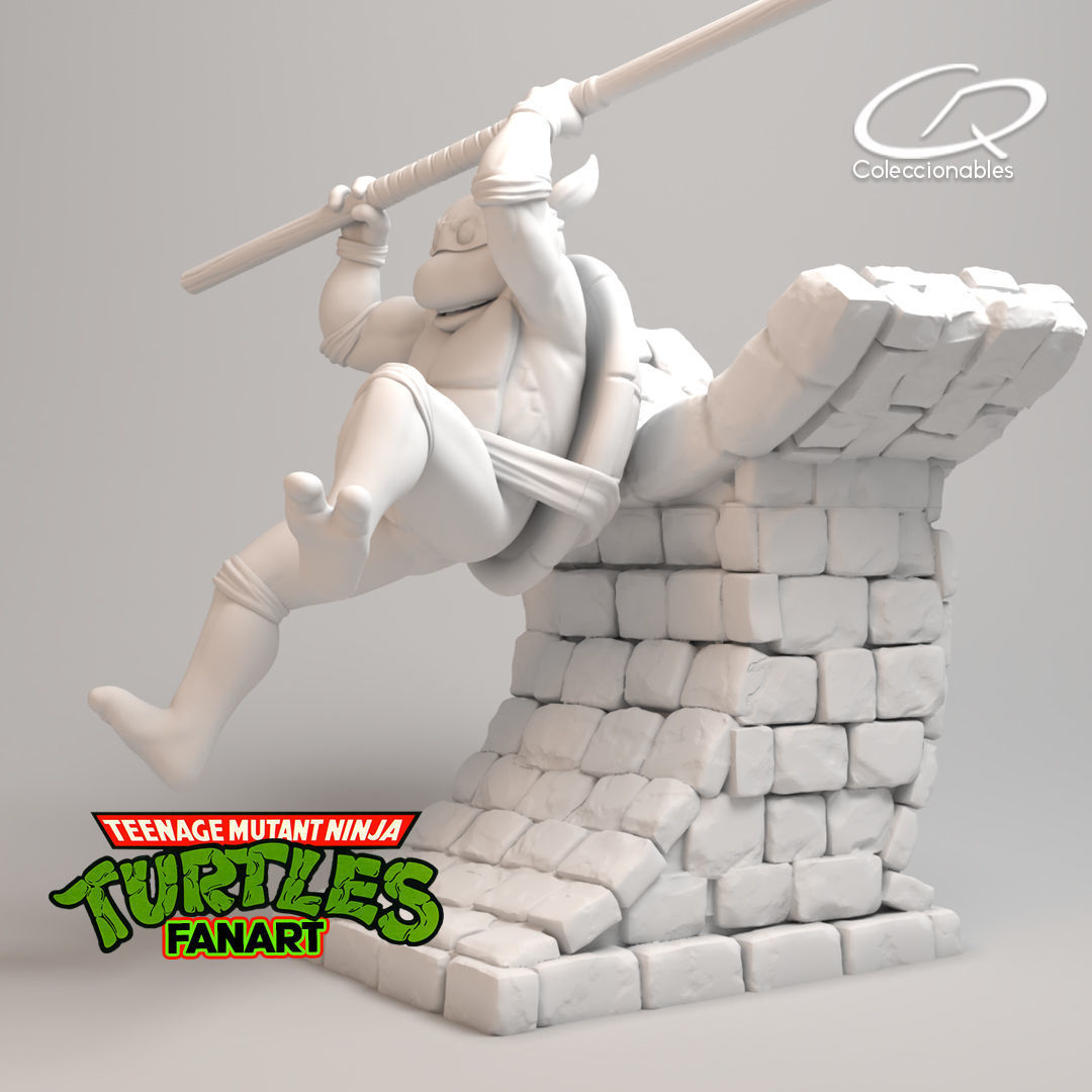 Teenage Mutant Ninja Turtles Fanart - Donatello 3D model 3D printable ...