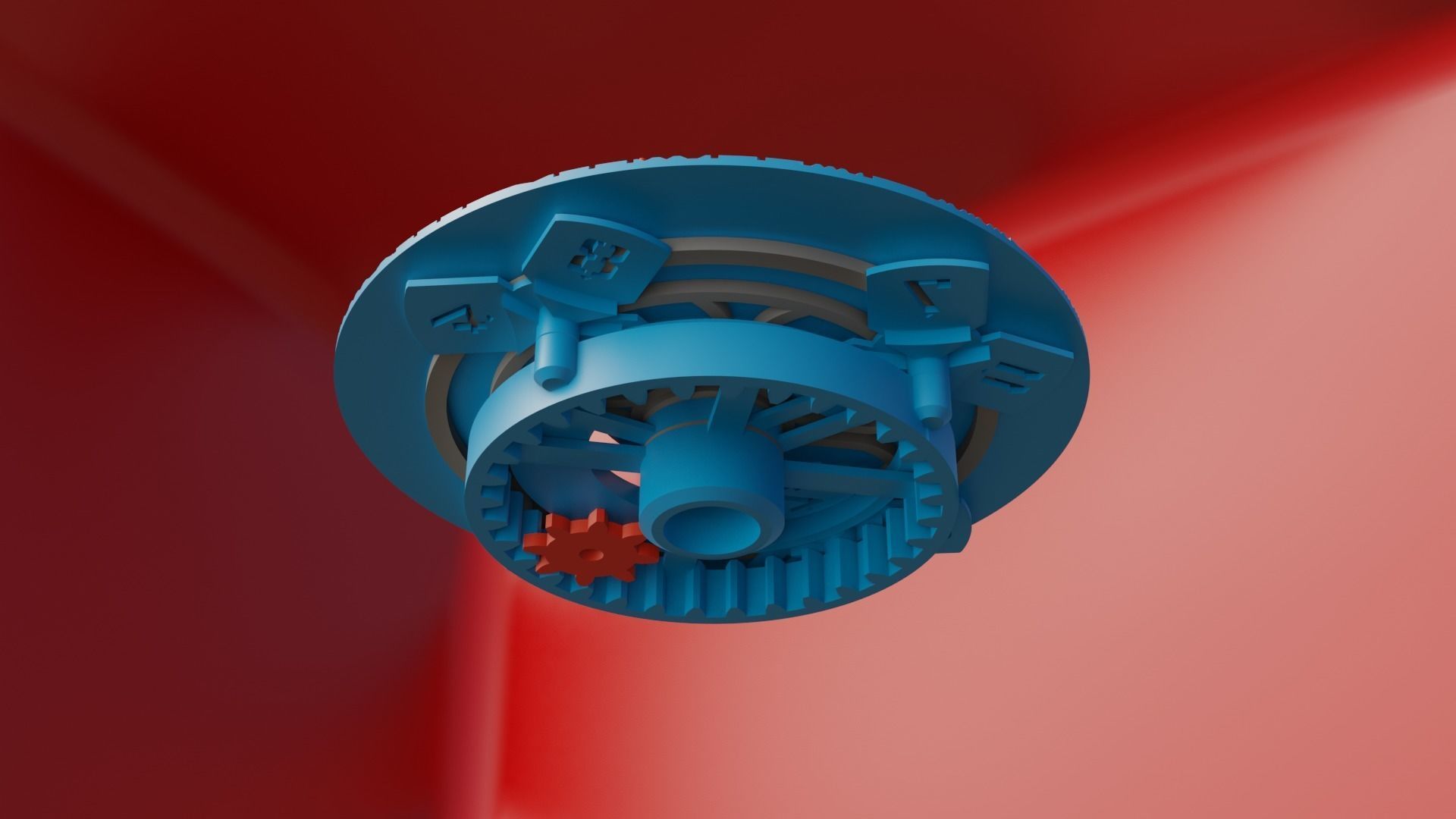 3D Printable CLOCK Movement Mechanism For Quartz Movement 3D model 3D ...
