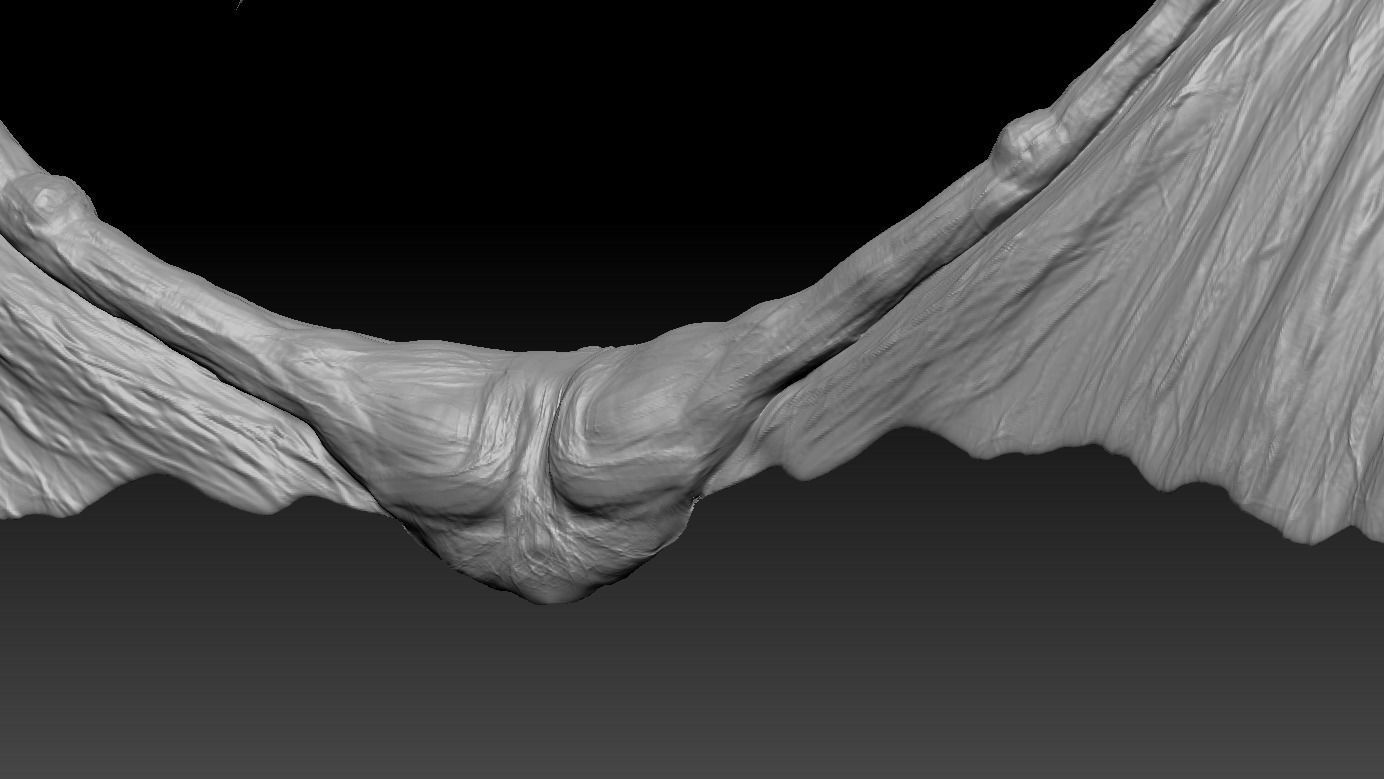 High-poly mode Demon Wings 3D model | CGTrader