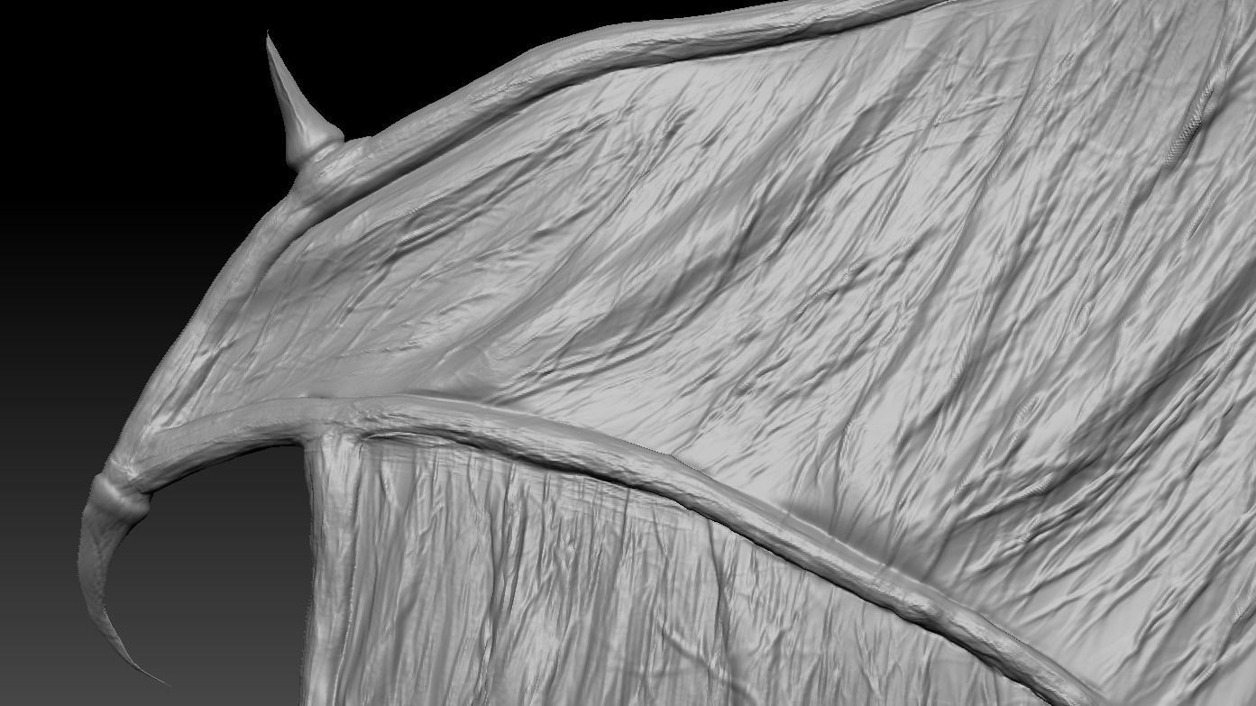 High-poly mode Demon Wings 3D model | CGTrader
