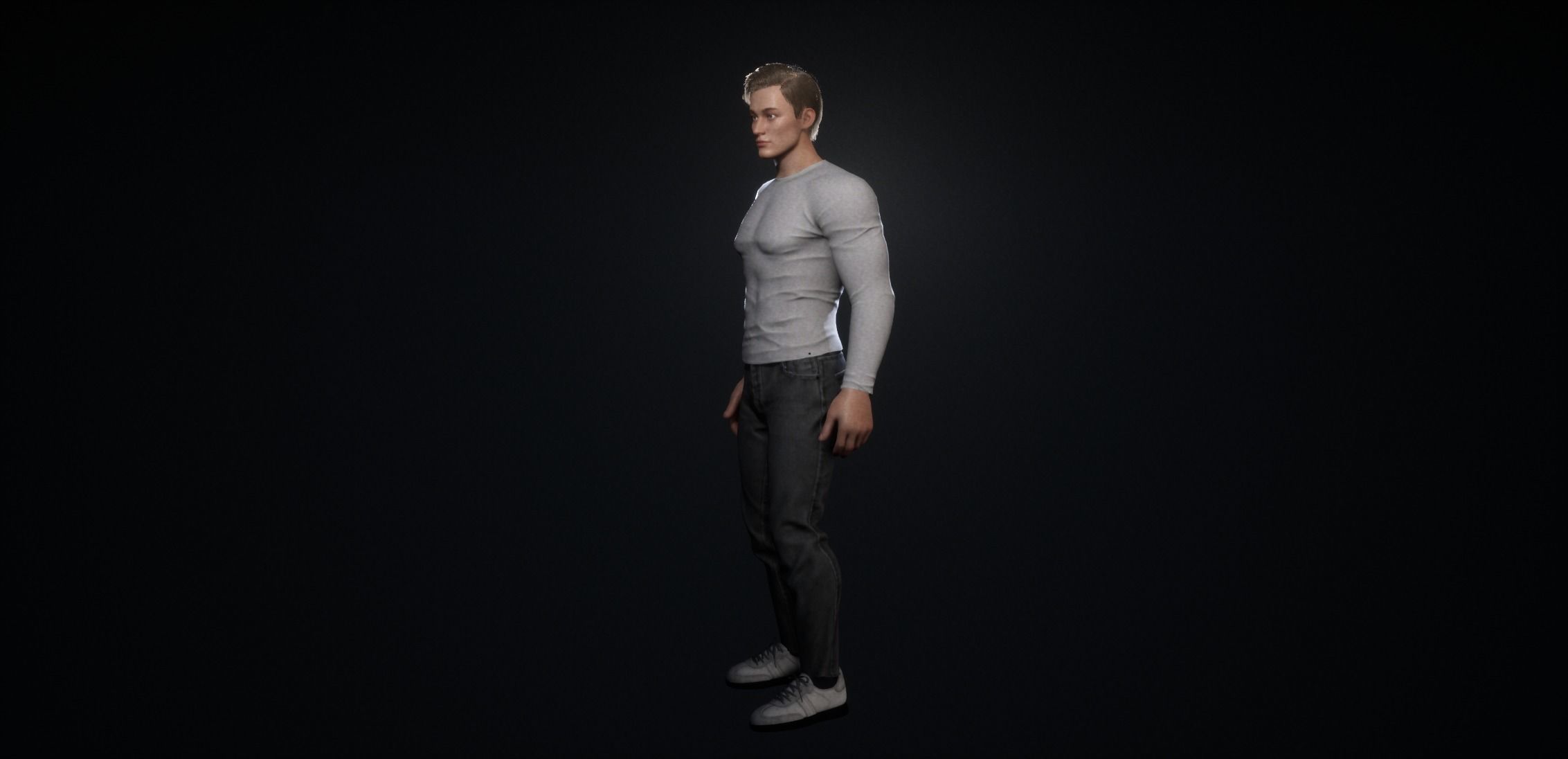 GAME CHARACTER - Modern Guy Ryan - M1 3D model animated rigged | CGTrader