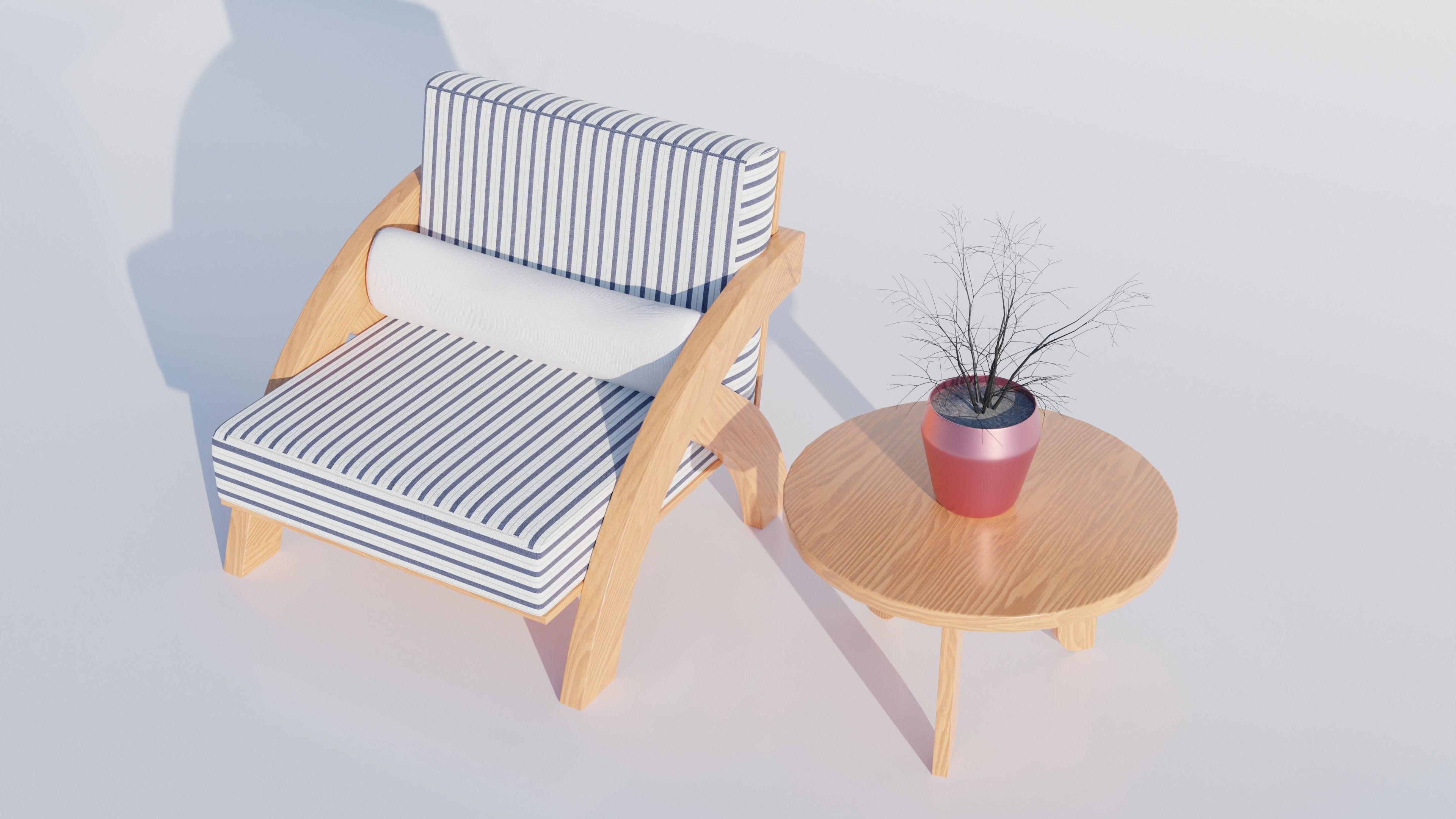 Arch Sofa Design 3D model | CGTrader