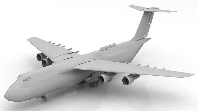 USAF Lockheed C-5 Galaxy model 3D model | CGTrader