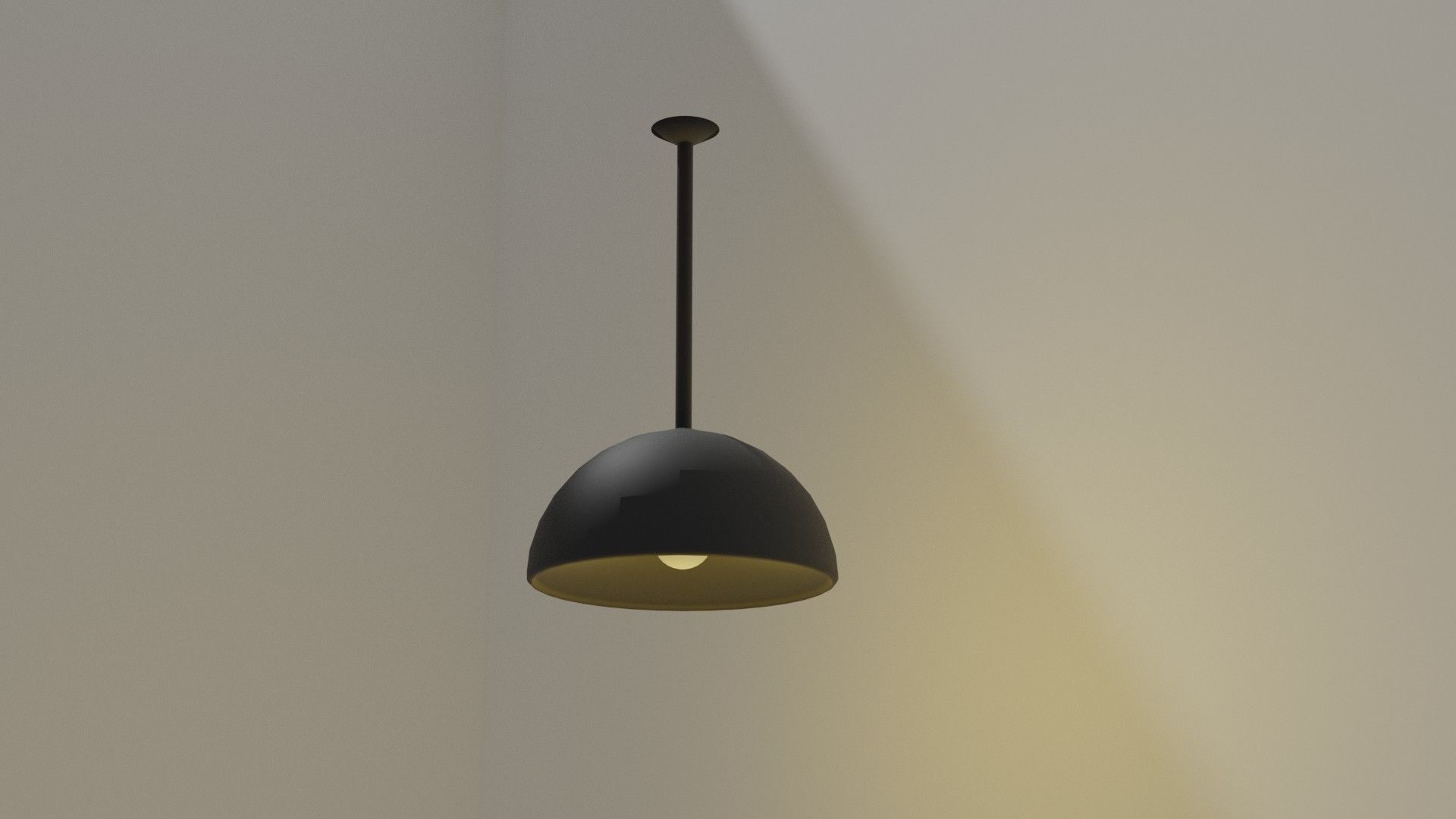 Hanging Lamp 3D model rigged | CGTrader