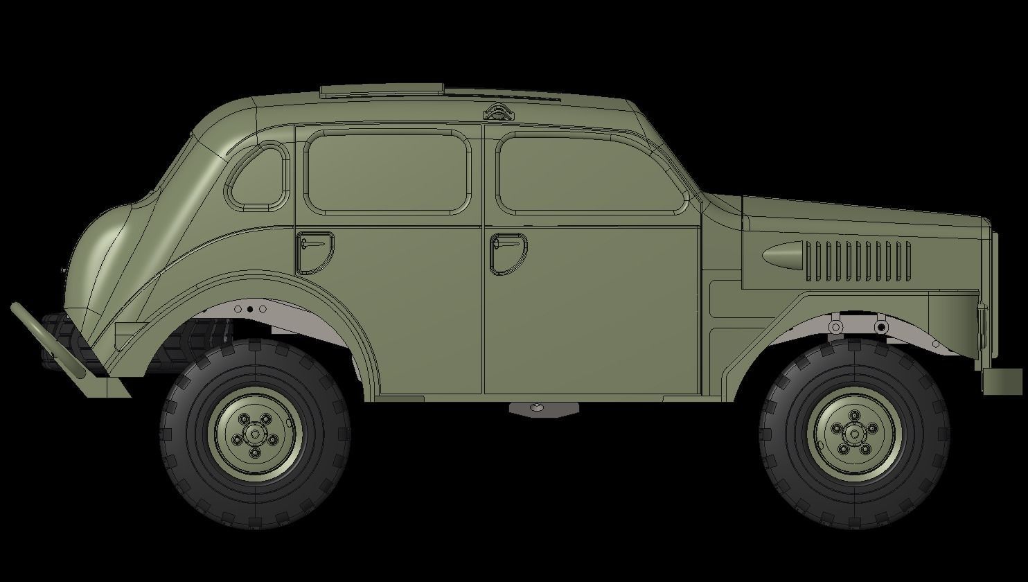 VOLVO TP21 Sugga 3D model 3D printable | CGTrader