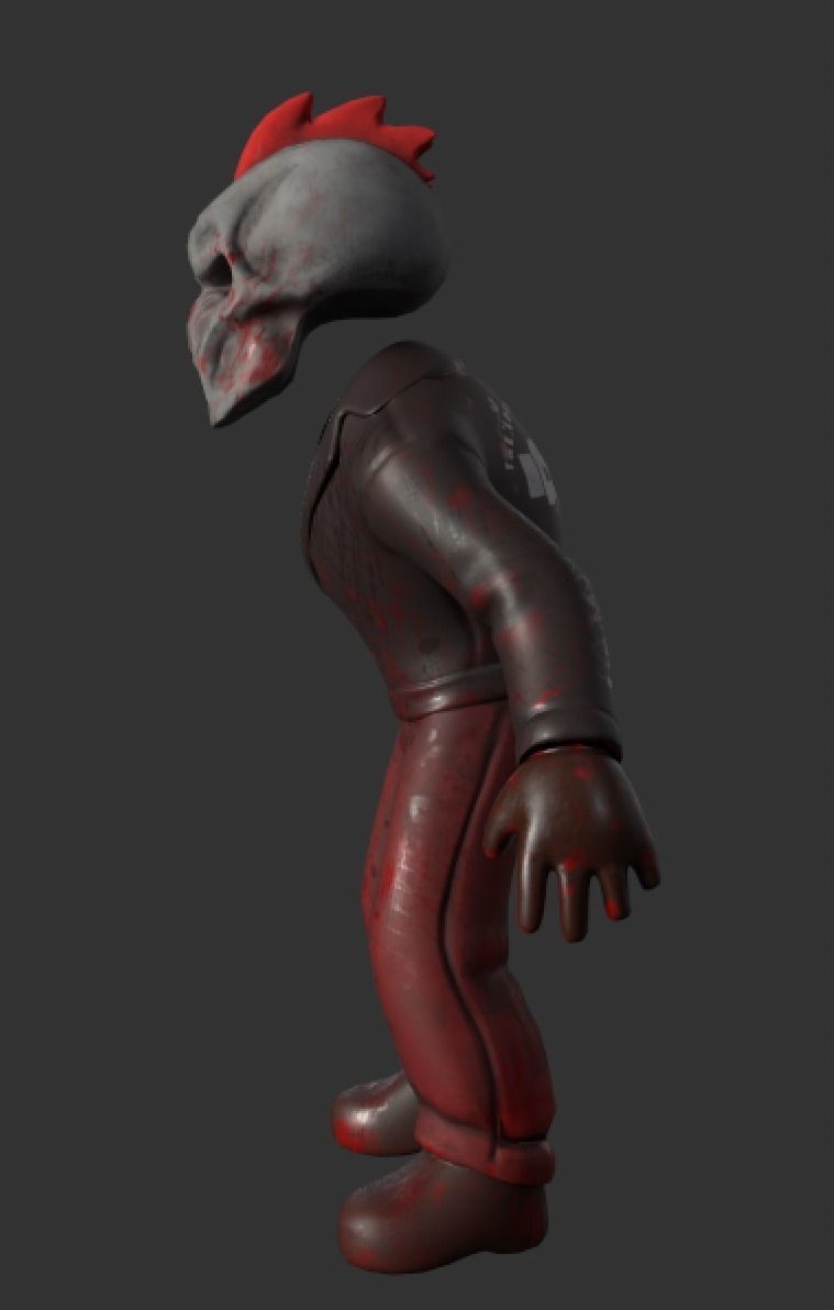 3D model Psycho rider VR / AR / low-poly | CGTrader