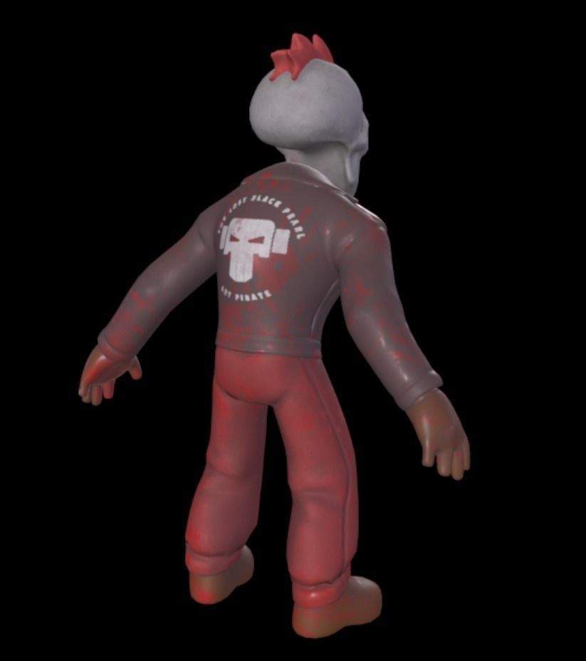 3D model Psycho rider VR / AR / low-poly | CGTrader