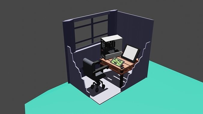 3D model low poly pc asset pack VR / AR / low-poly | CGTrader