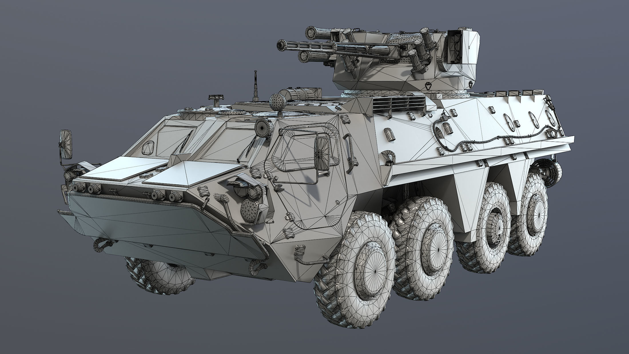 3D Model Collection Ukrainian Armored Vehicles Set VR / AR / low-poly ...