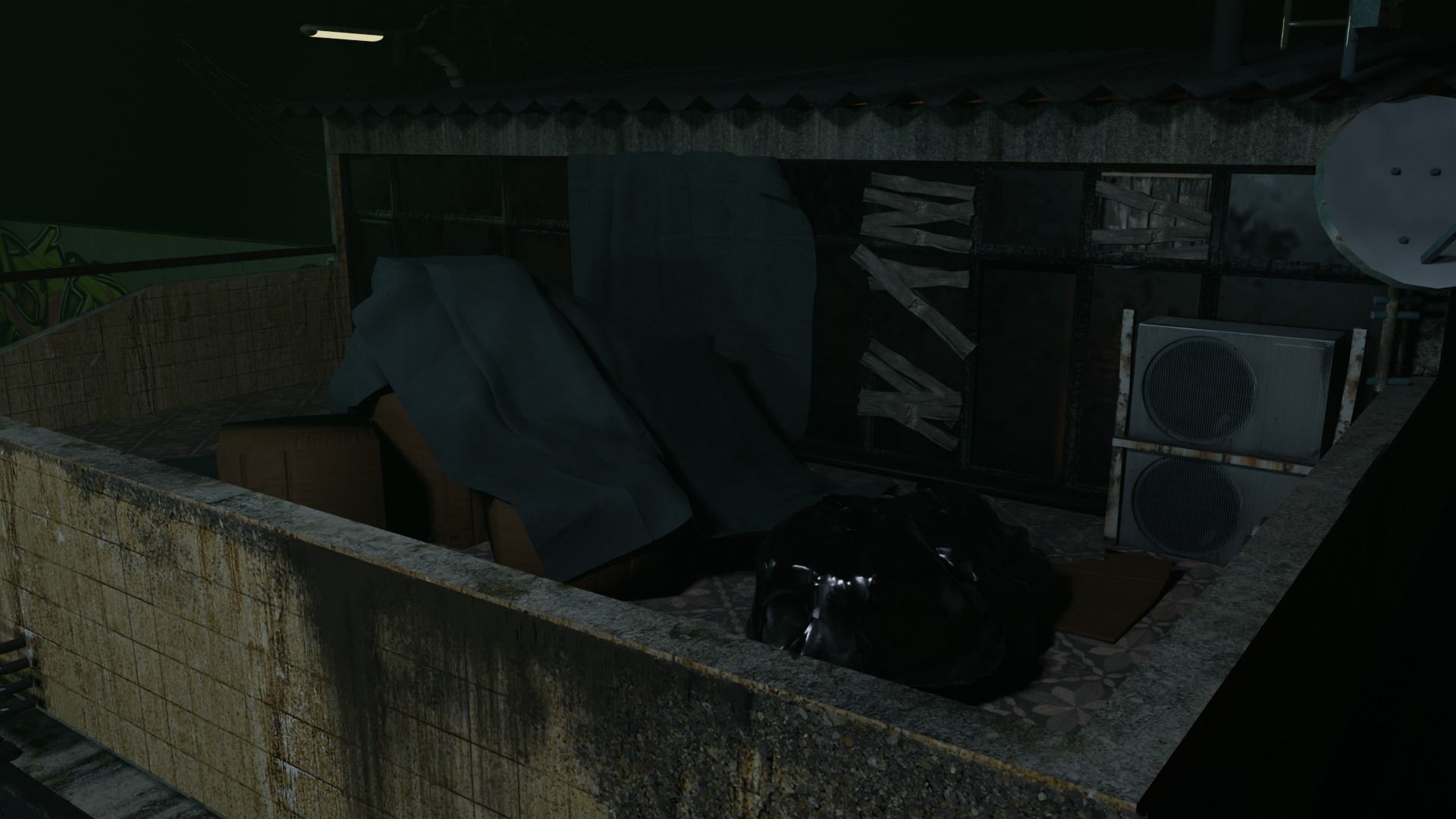 3D model Game Ready Building with assets VR / AR / low-poly | CGTrader