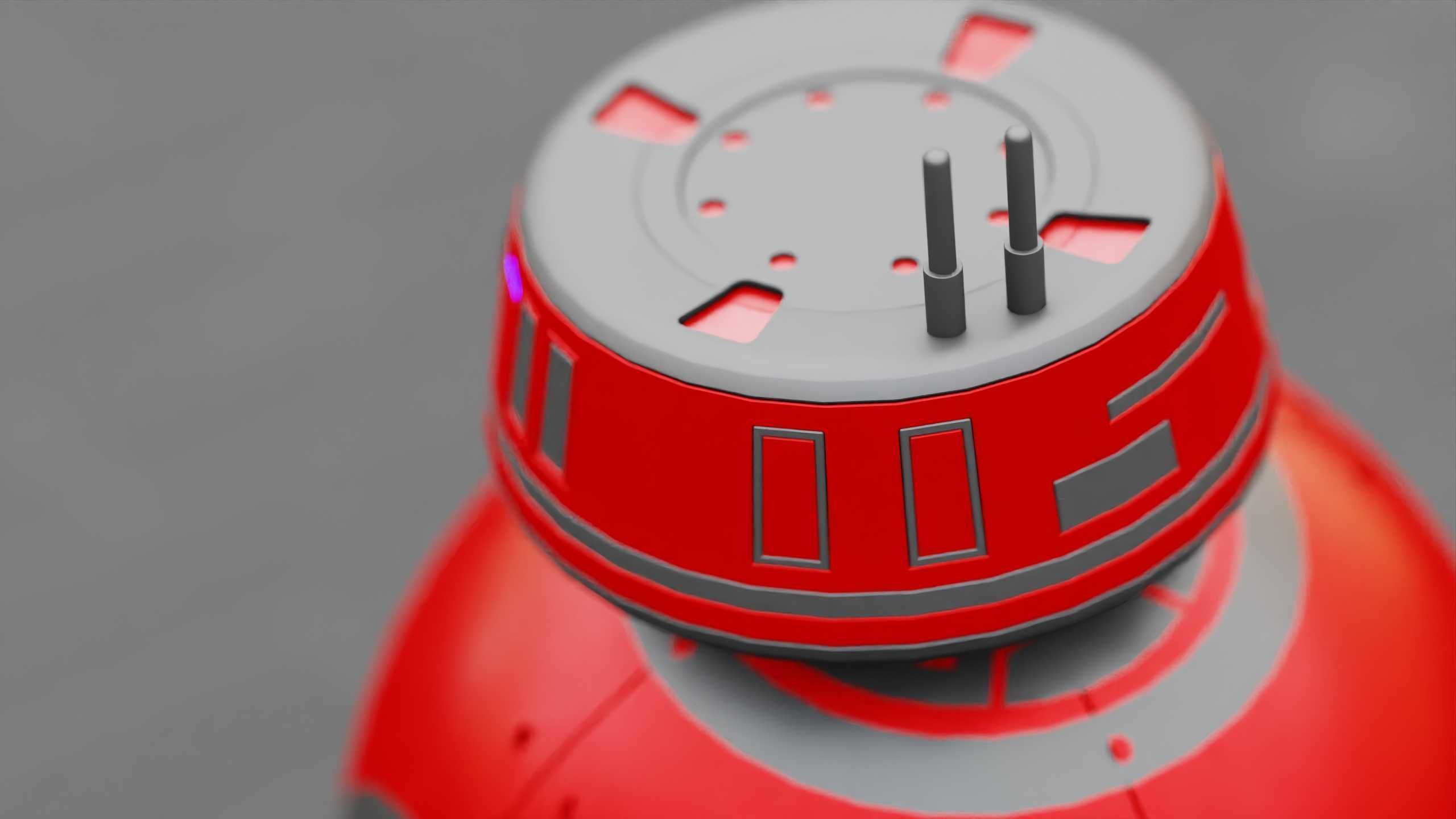 BB7 DROID RIGGED CHARACTER 3D model rigged | CGTrader