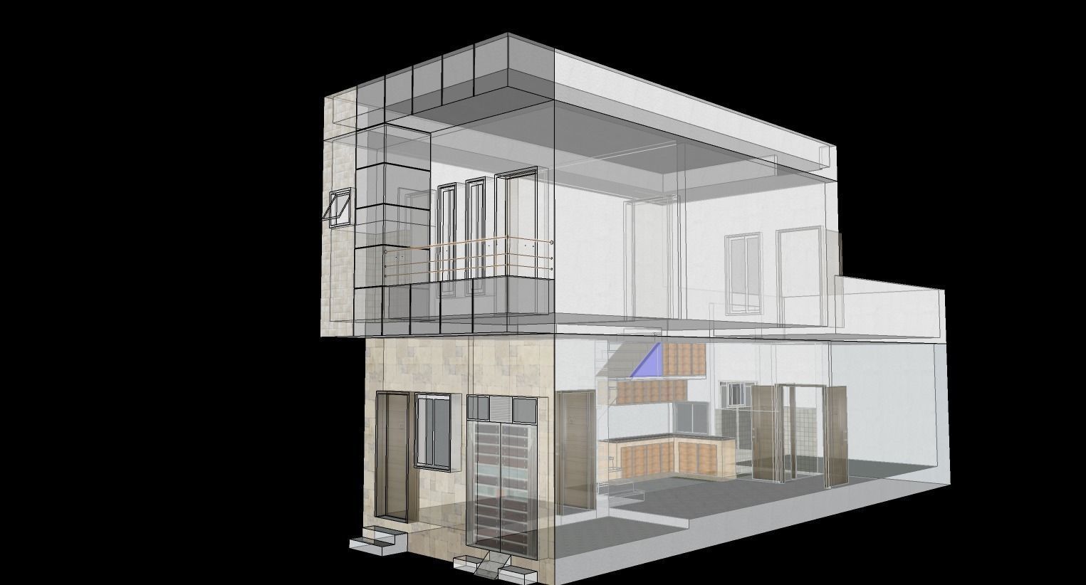 3D model 3 Marla House VR / AR / low-poly | CGTrader