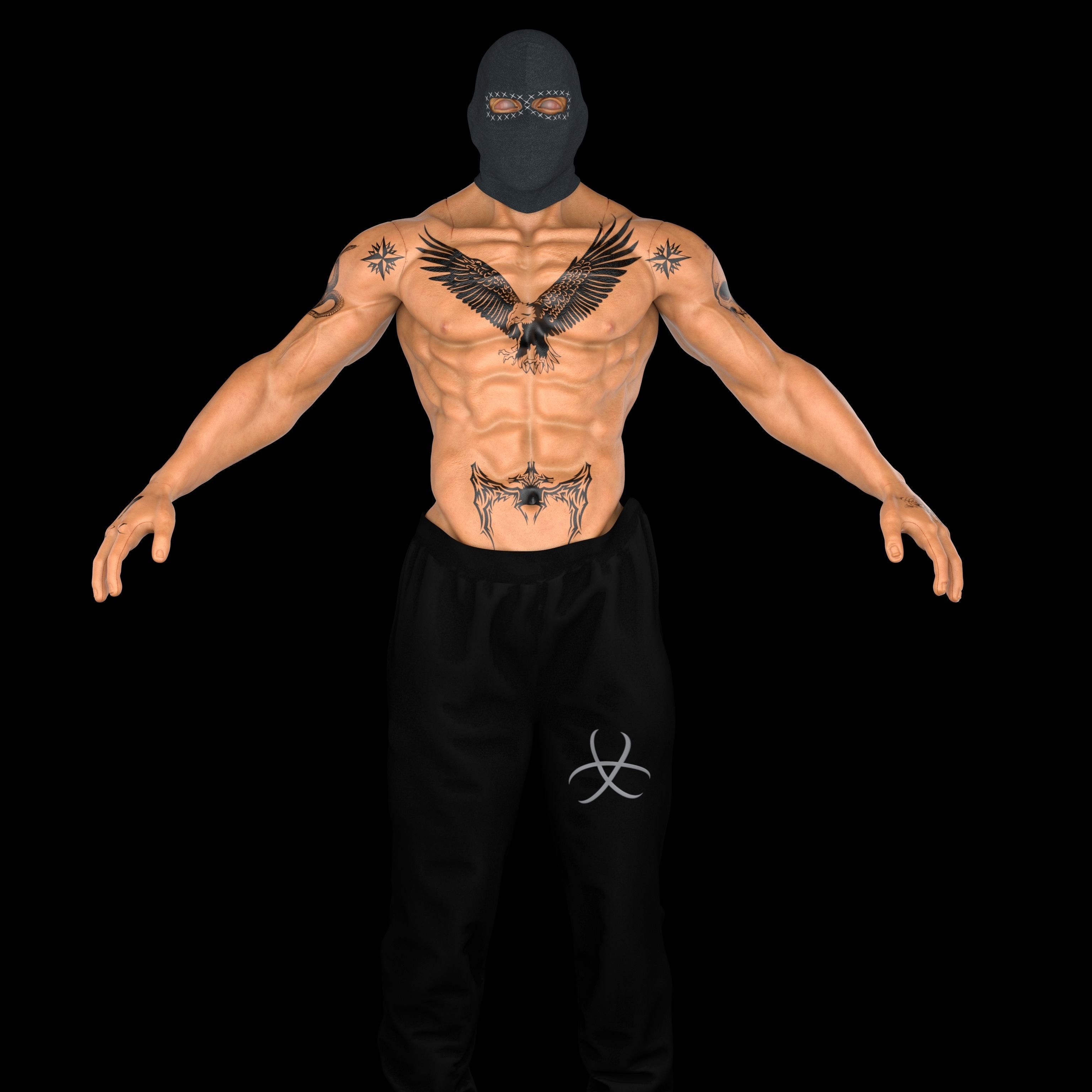 3D model Theif VR / AR / low-poly | CGTrader