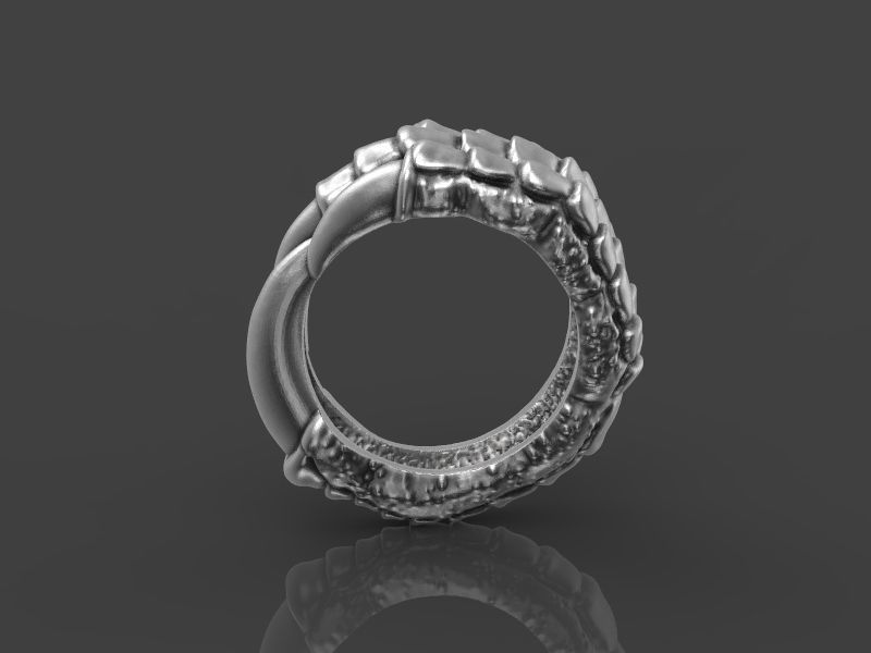Crows foot ring 3D model 3D printable | CGTrader