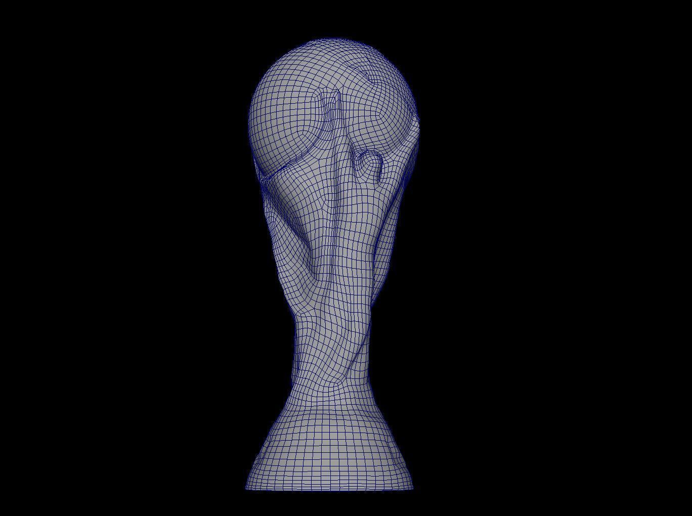 FIFA Old Trophy 3D model animated | CGTrader