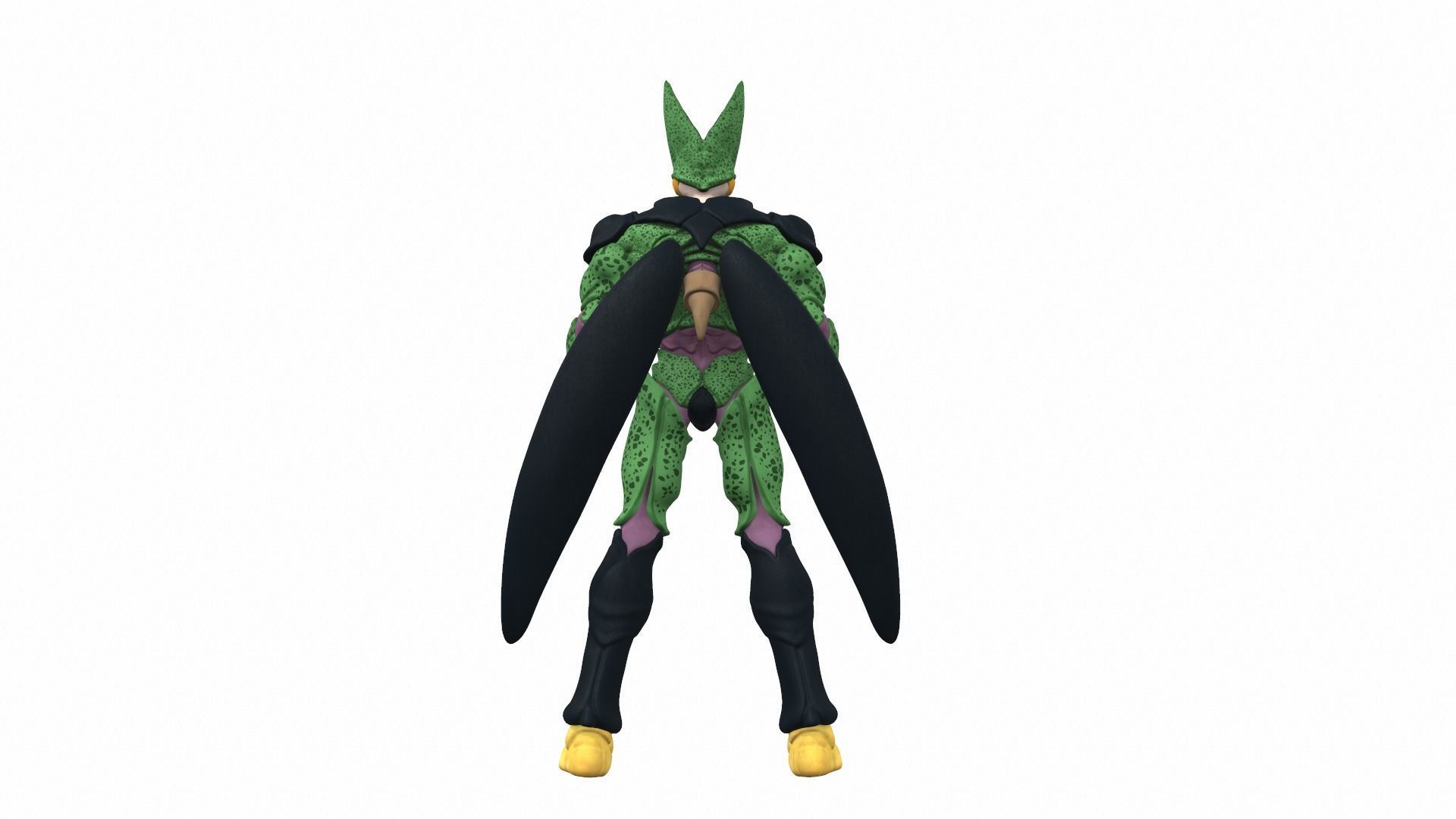 Perfect Cell from Dragon Ball 3D model | CGTrader