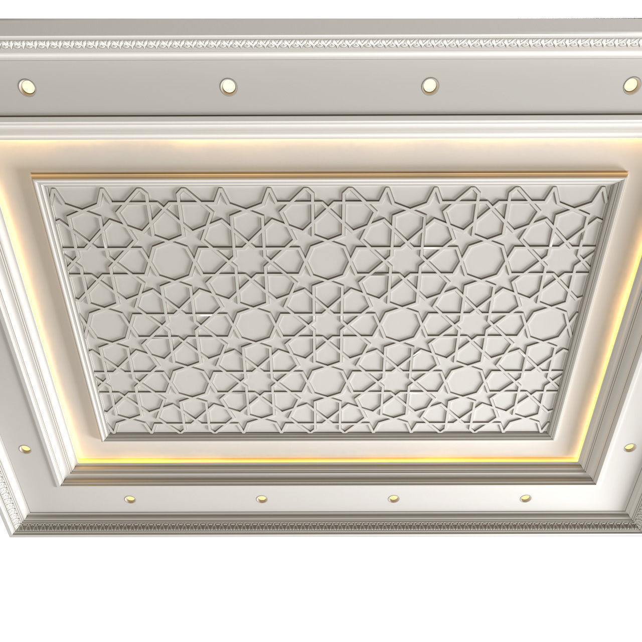 Ceiling in oriental style Arabic Ceiling 3D model | CGTrader